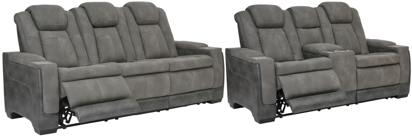 Signature Design by Ashley® Next-Gen DuraPella 2-Piece Slate Living ...