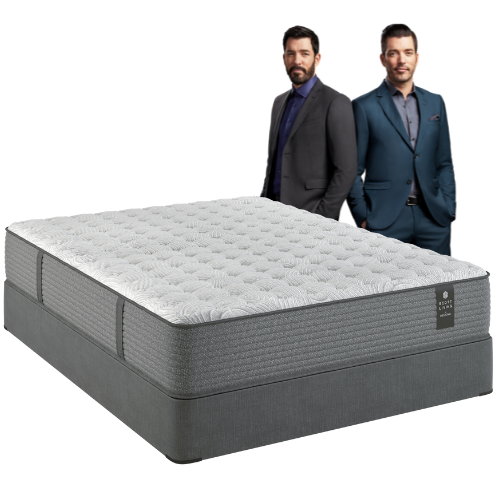 Property brothers mattress in a box store