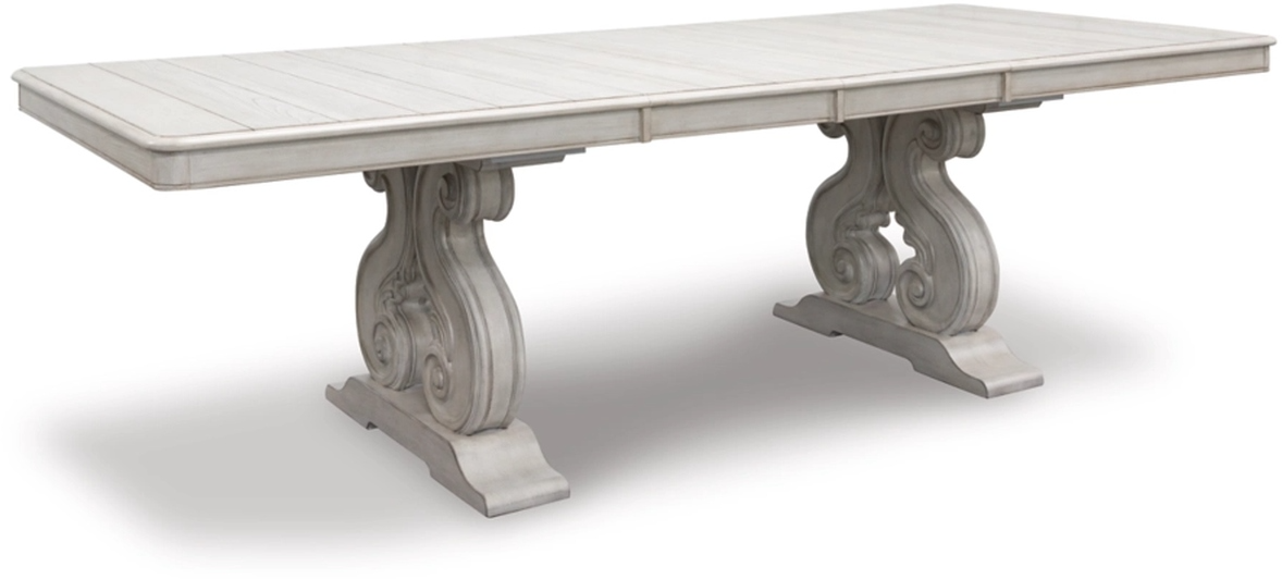Signature Design by Ashley® Arlendyne Antique White Extension Dining ...
