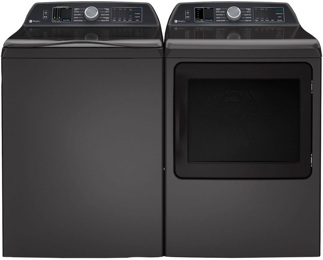 GE Profile™ Diamond Gray Laundry Pair | Masterson's Appliance