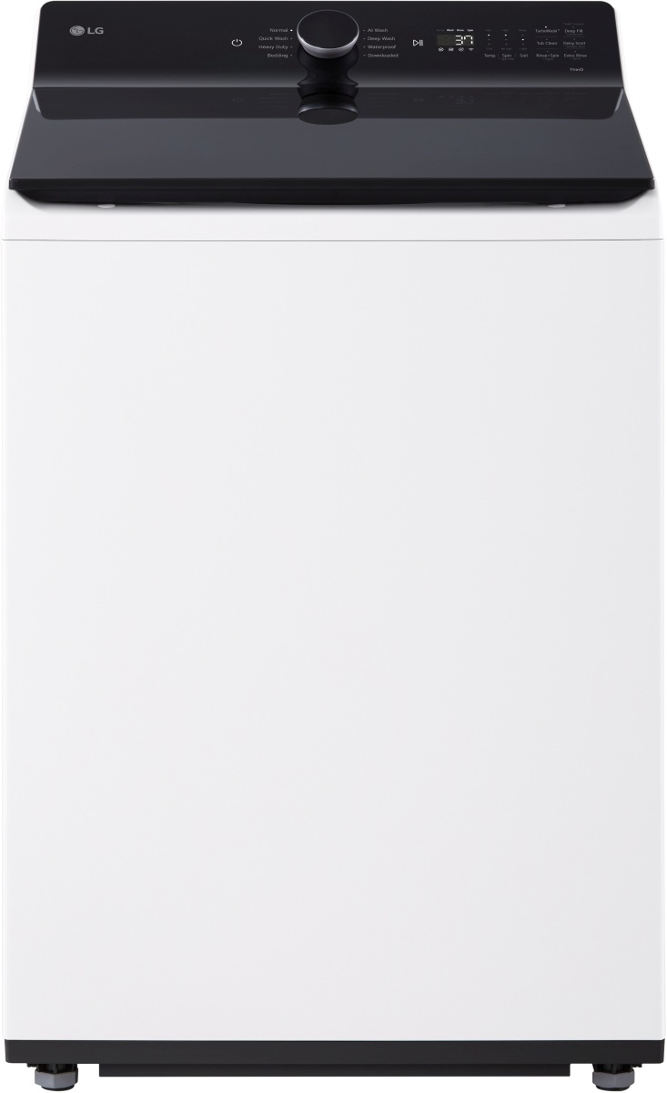 LG 5.3 Cu. Ft. Alpine White Top Load Washer | Fischer Furniture | Rapid ...