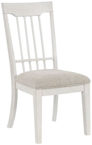 Benchcraft® Shaybrock Antique White/Brown Dining Side Chair | The ...