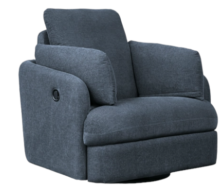 Signature Design by Ashley® Modmax Ink Swivel Glider Recliner Chair ...
