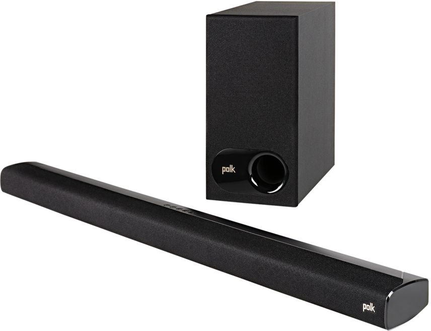 Polk Audio® Universal TV Soundbar and Wireless Subwoofer System ...