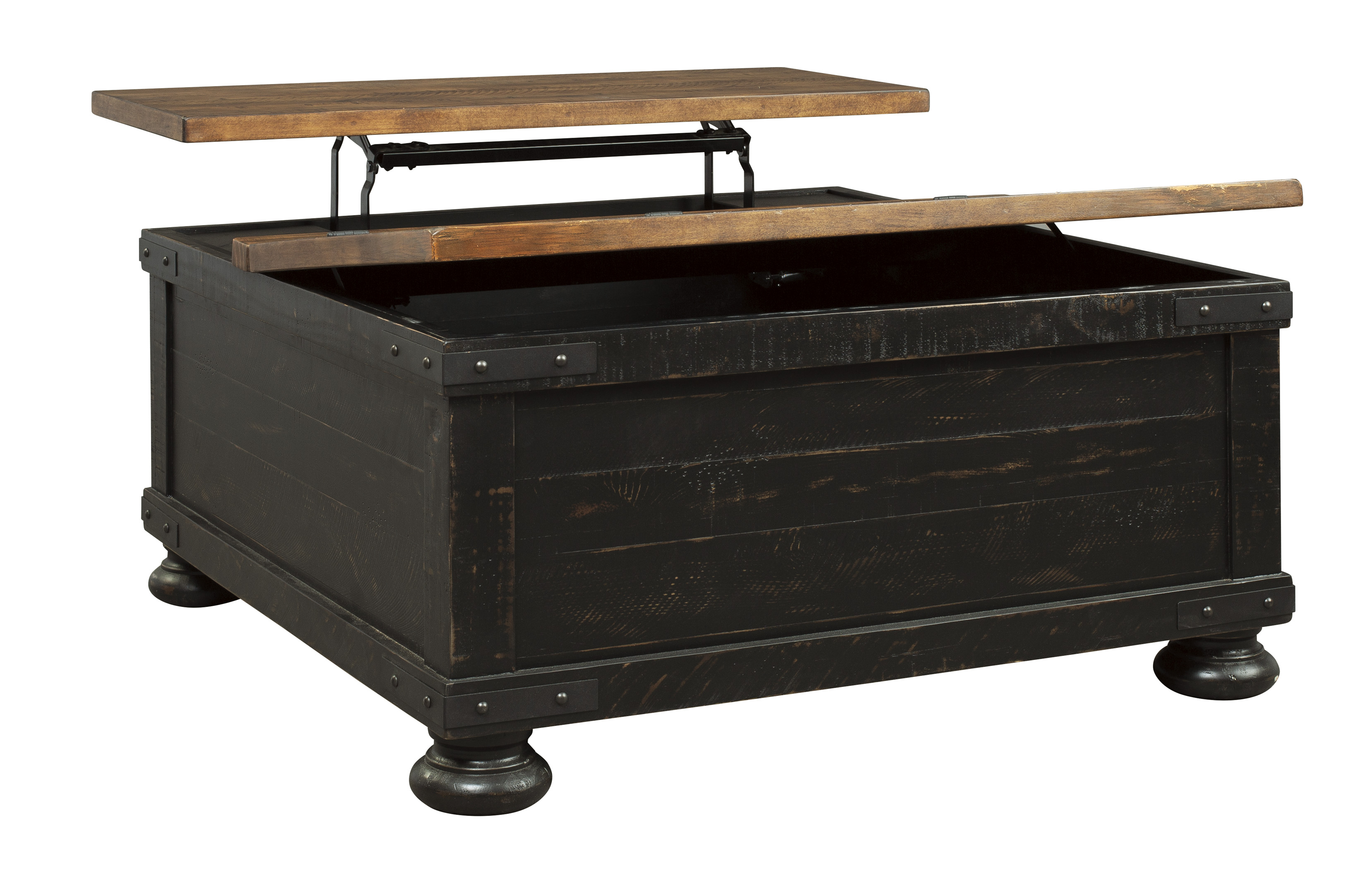 Signature Design by Ashley® Valebeck Light Brown Square Lift Top Coffee ...