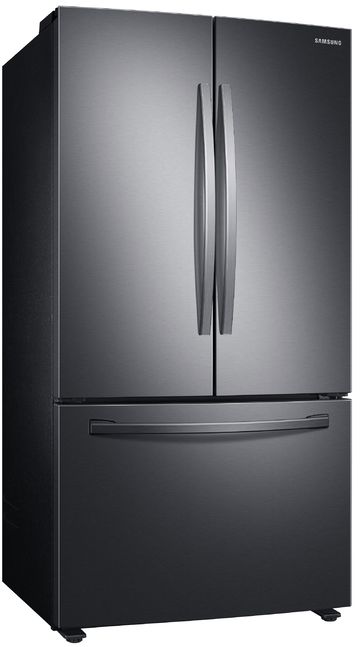 Samsung 28.2 Cu. Ft. Fingerprint Resistant Black Stainless Steel French Door Refrigerator Appliance Solutions