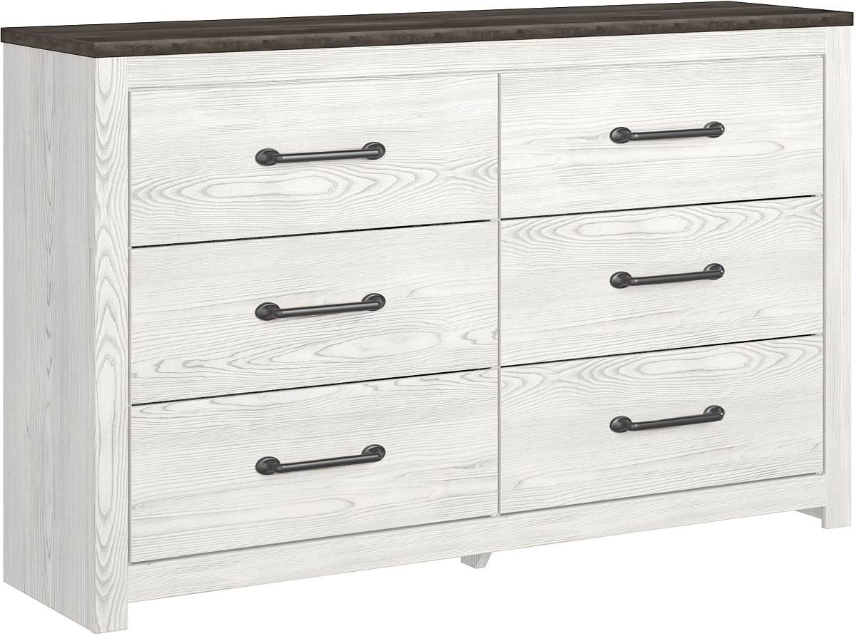 Signature Design by Ashley® Gerridan White/Gray Dresser | Kondola's ...