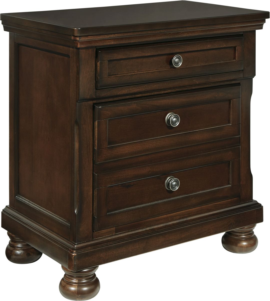 Millennium® by Ashley® Porter Rustic Brown Nightstand | Miskelly Furniture