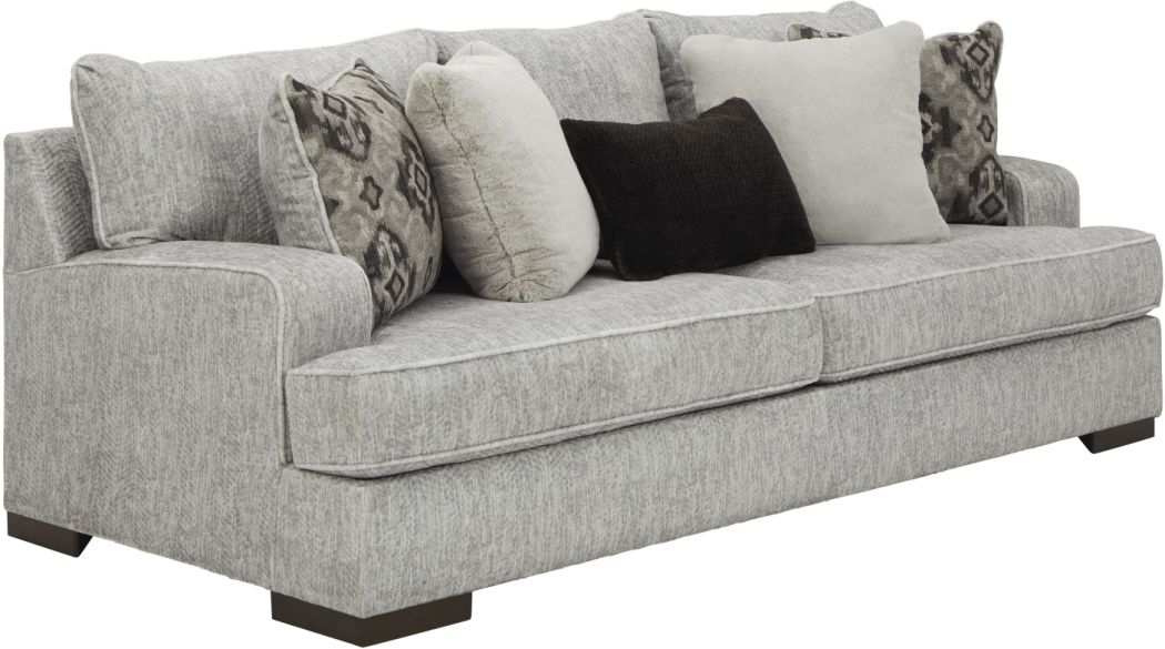 Benchcraft® Mercado Pewter Sofa | St. Michel's Furniture & Floorcoverings